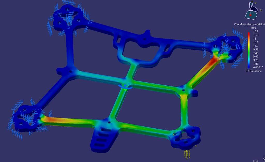 Fractal Engineering Fractal 75 2.00mm Bottom Plate – The Black Market FPV